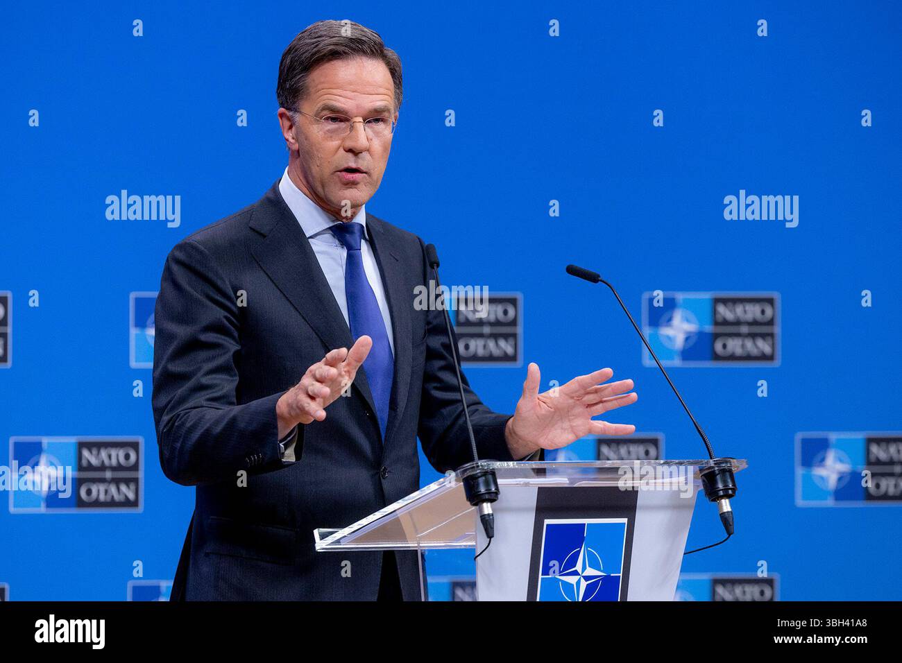 Nato summit the hague 2025 hi-res stock photography and images - Alamy