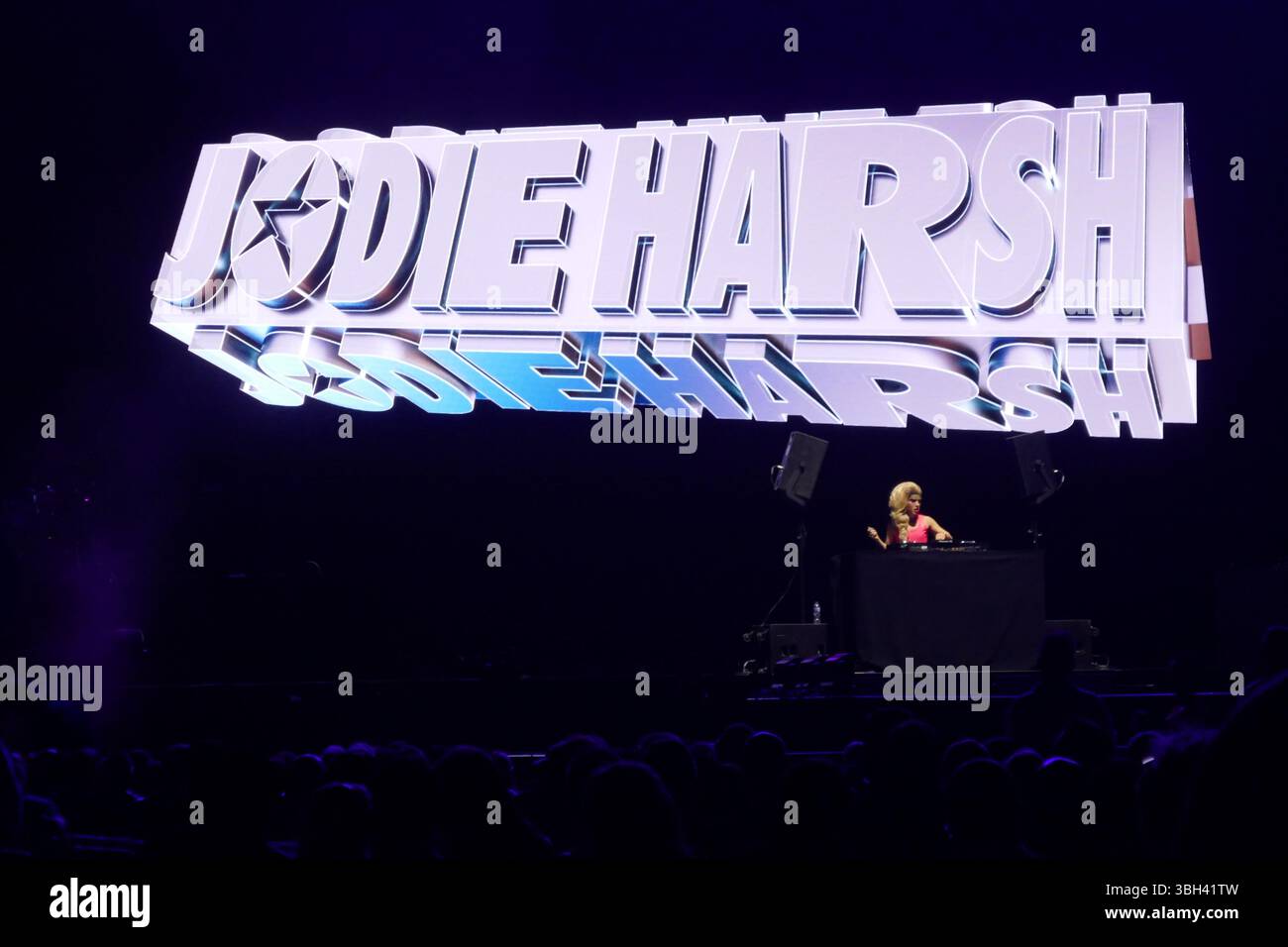 London, United Kingdom 2nd June 2025 DJ Jodie Harsh opening for Kylie ...