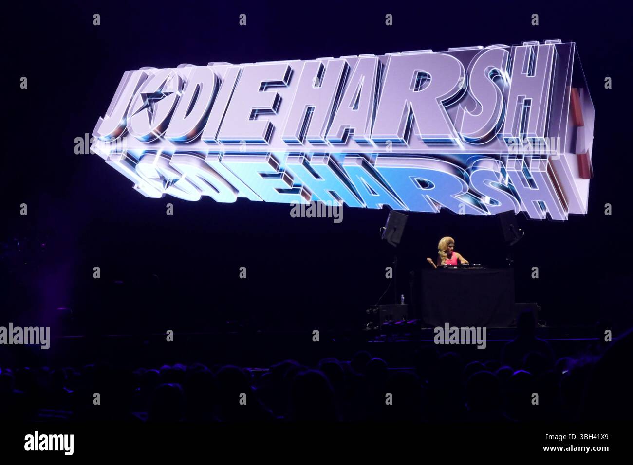 London, United Kingdom 2nd June 2025 DJ Jodie Harsh opening for Kylie ...