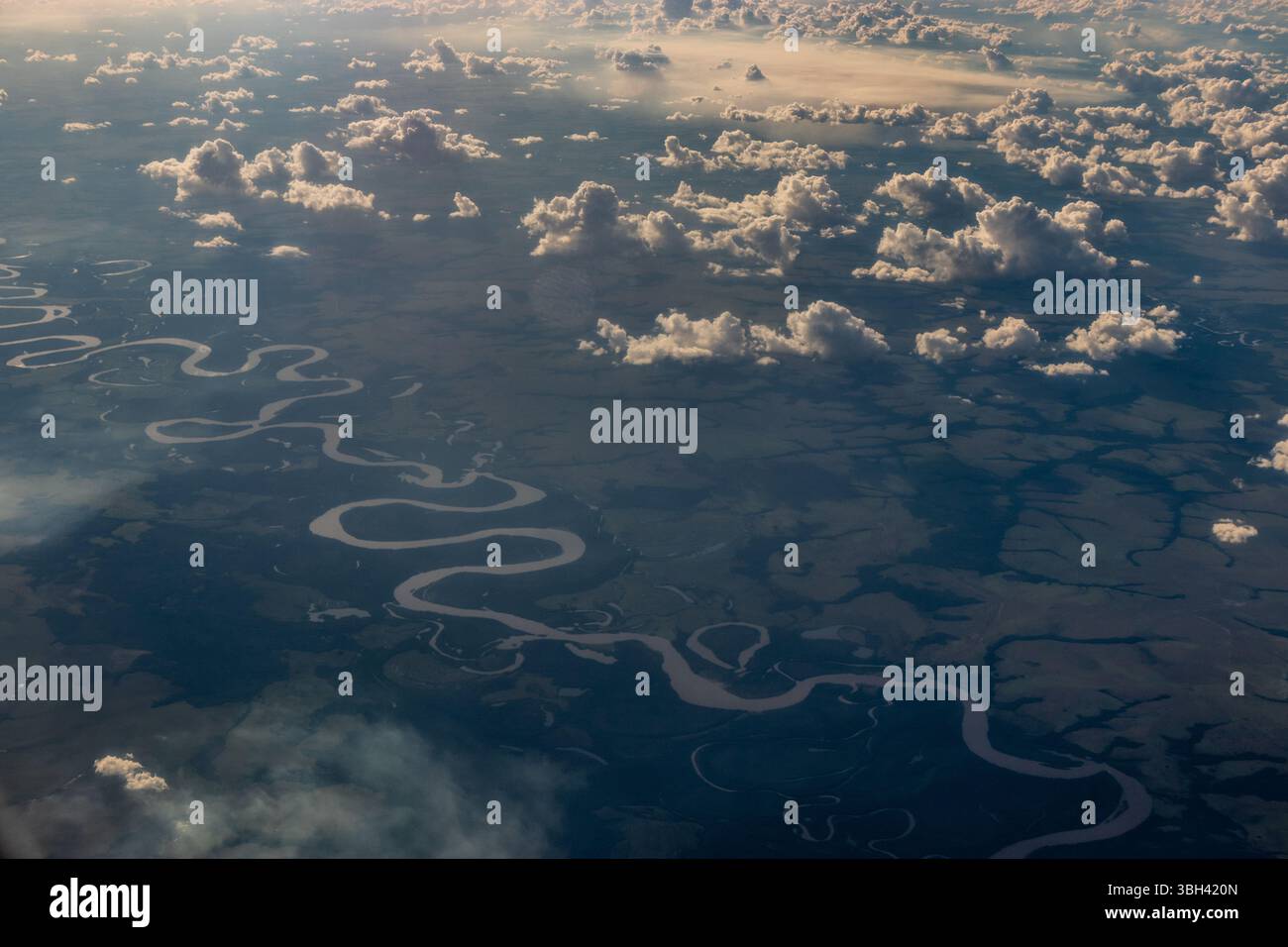 Aerial view of Vichada river, Colombia Stock Photo - Alamy