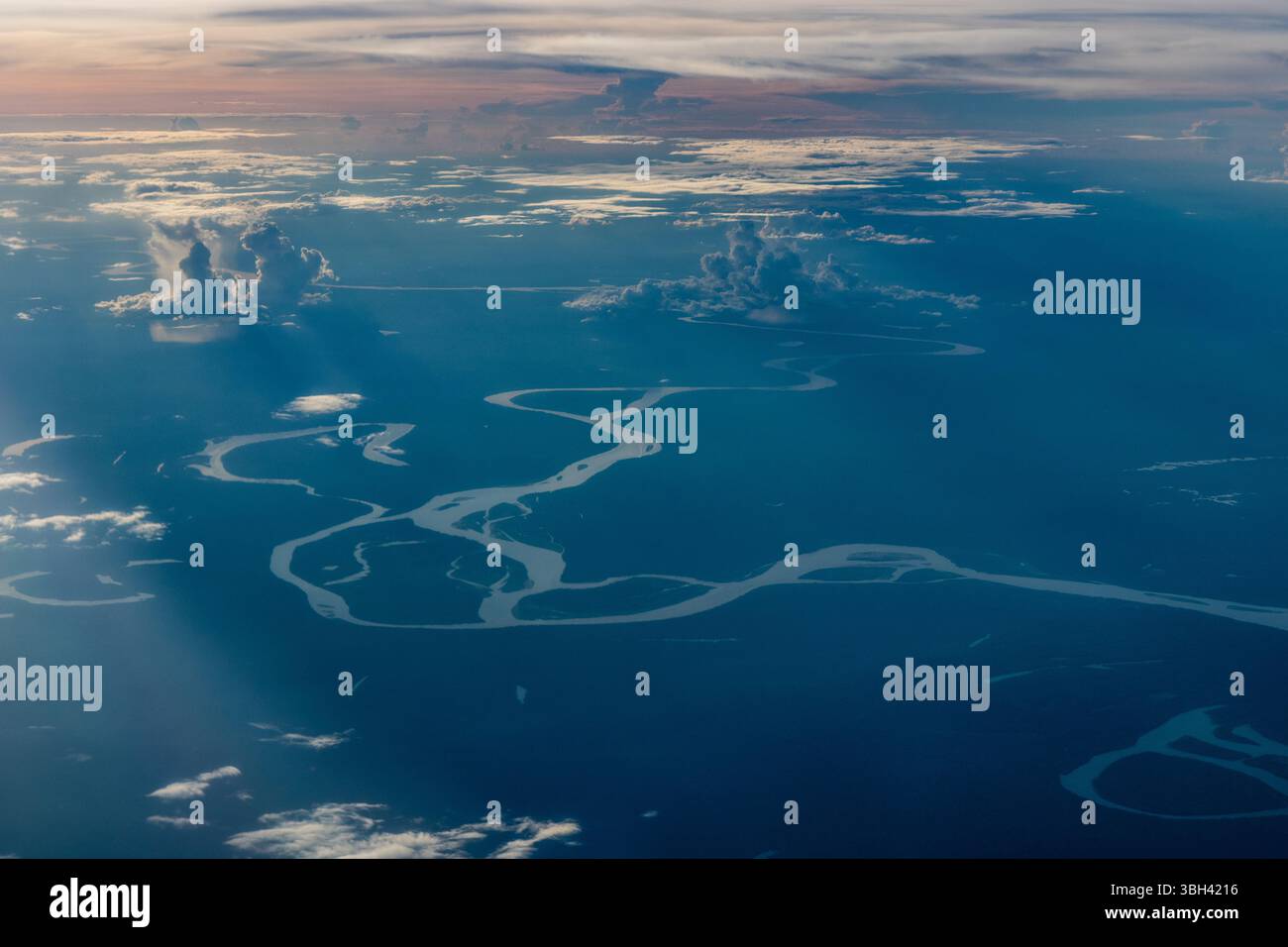 Aerial view of Maranon river, Peru Stock Photo - Alamy