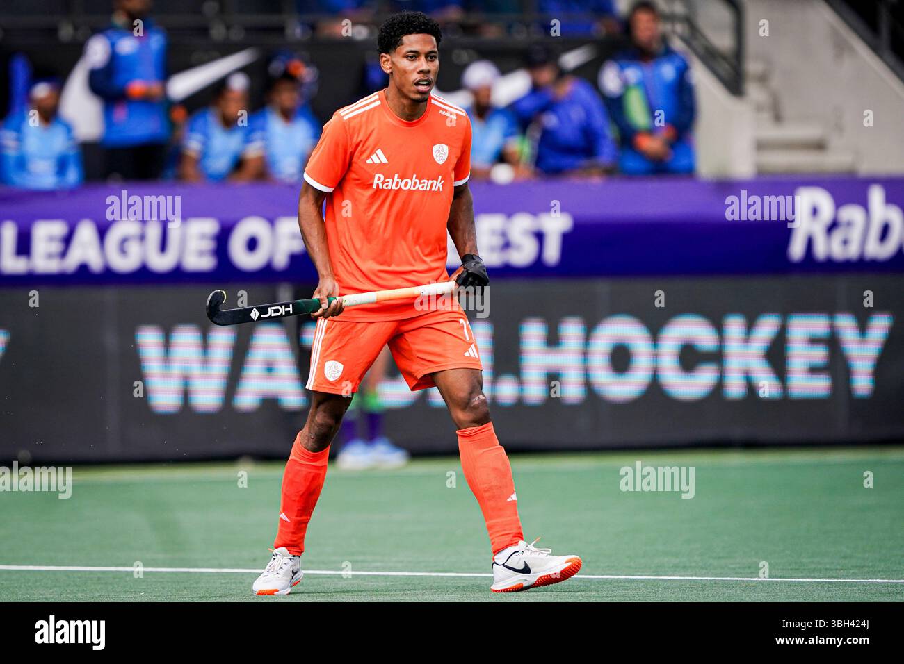 AMSTELVEEN, NETHERLANDS - JUNE 7: Terrance Pieters of The Netherlands ...