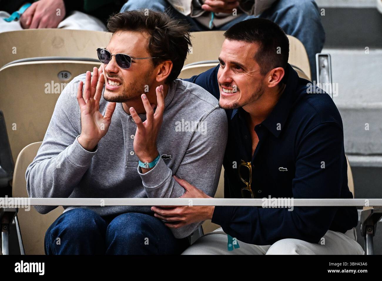 Paris, France. 07th June, 2025. Cooper KOCH with his boyfriend Stuart ...