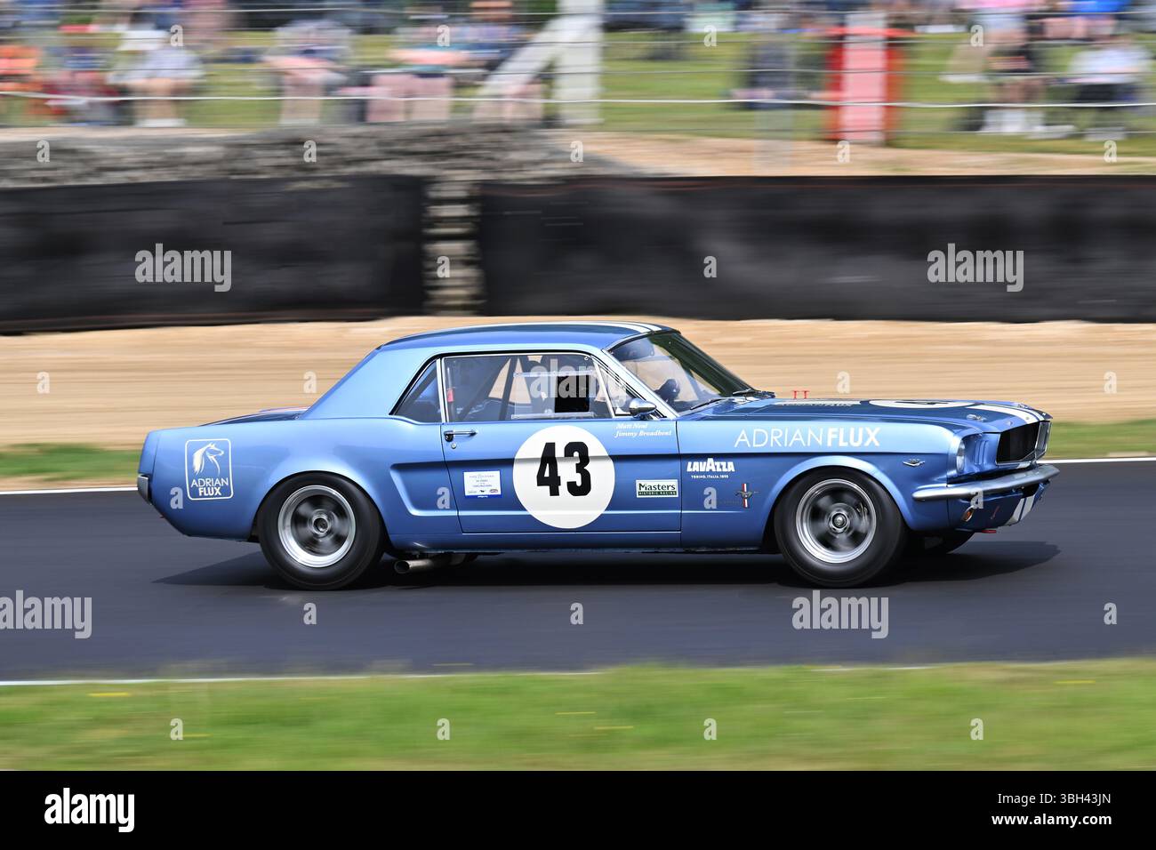 Jimmy Broadbent, Matt Neal, Ford Mustang, Masters pre-66 touring cars ...