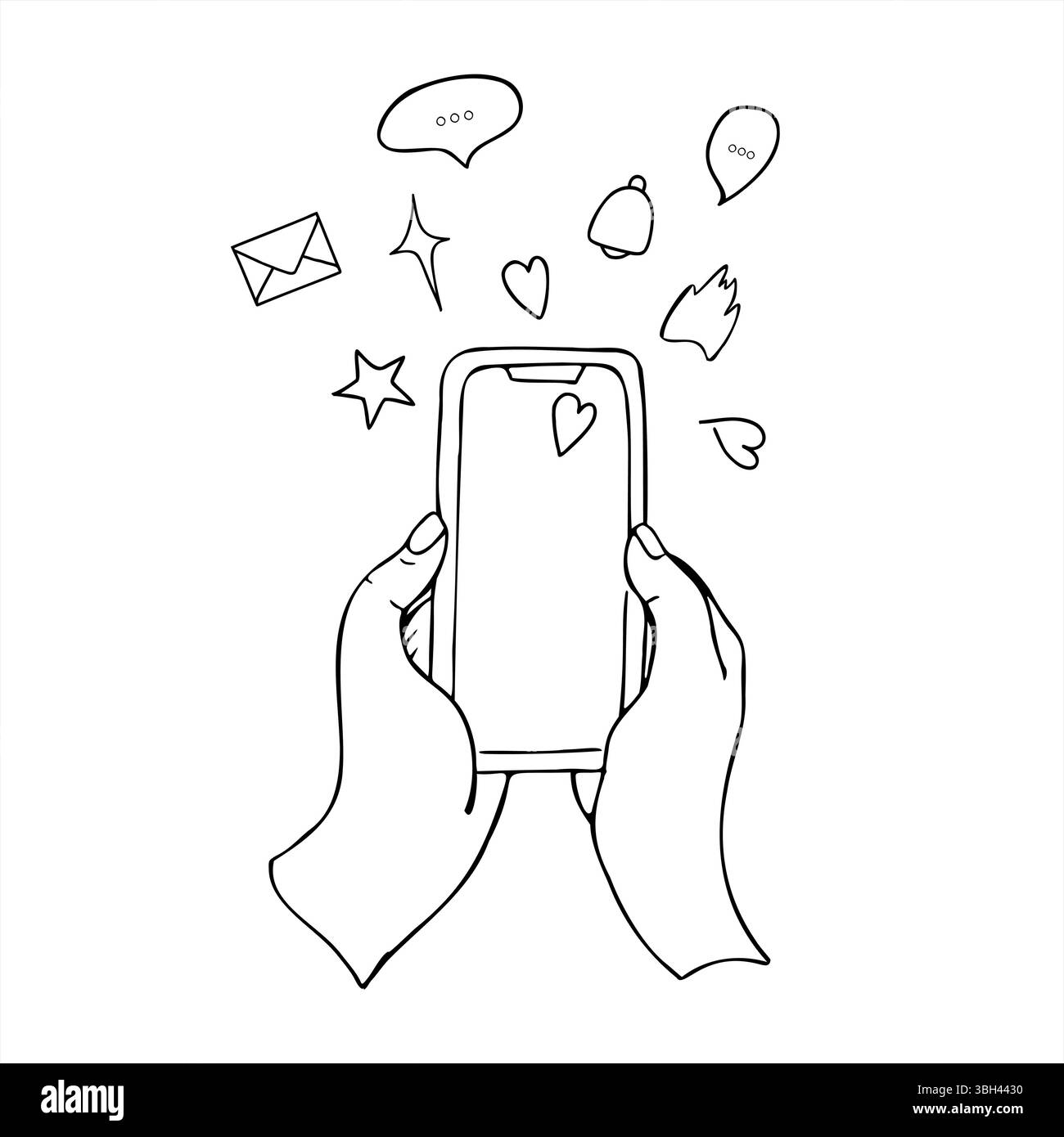 Hand holding star icon Black and White Stock Photos & Images - Alamy