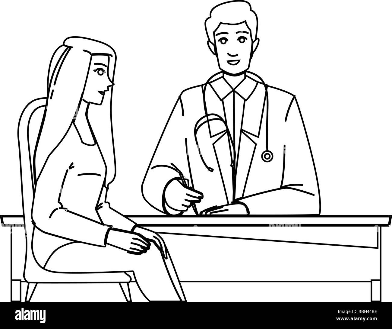 healthcare medical consultation diagnosis vector Stock Vector Image ...