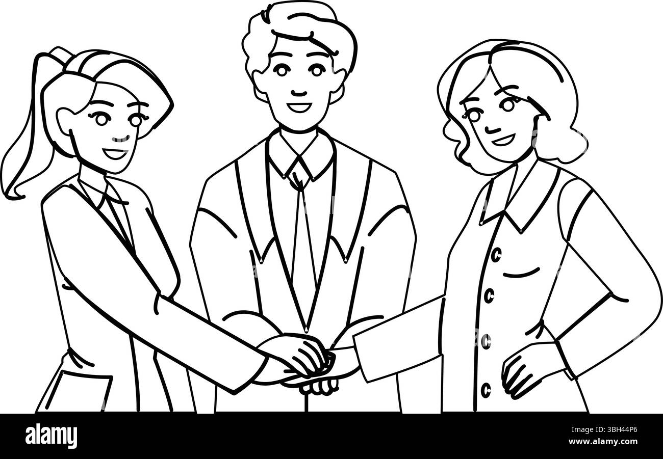 healthcare medical team collaboration vector Stock Vector Image & Art ...