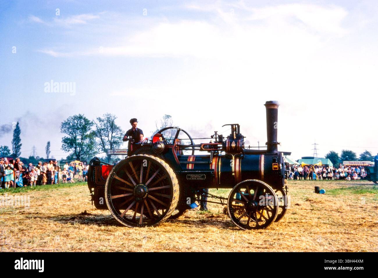 Debden Steam Rally in summer 1969. Vintage visitor attraction in the ...
