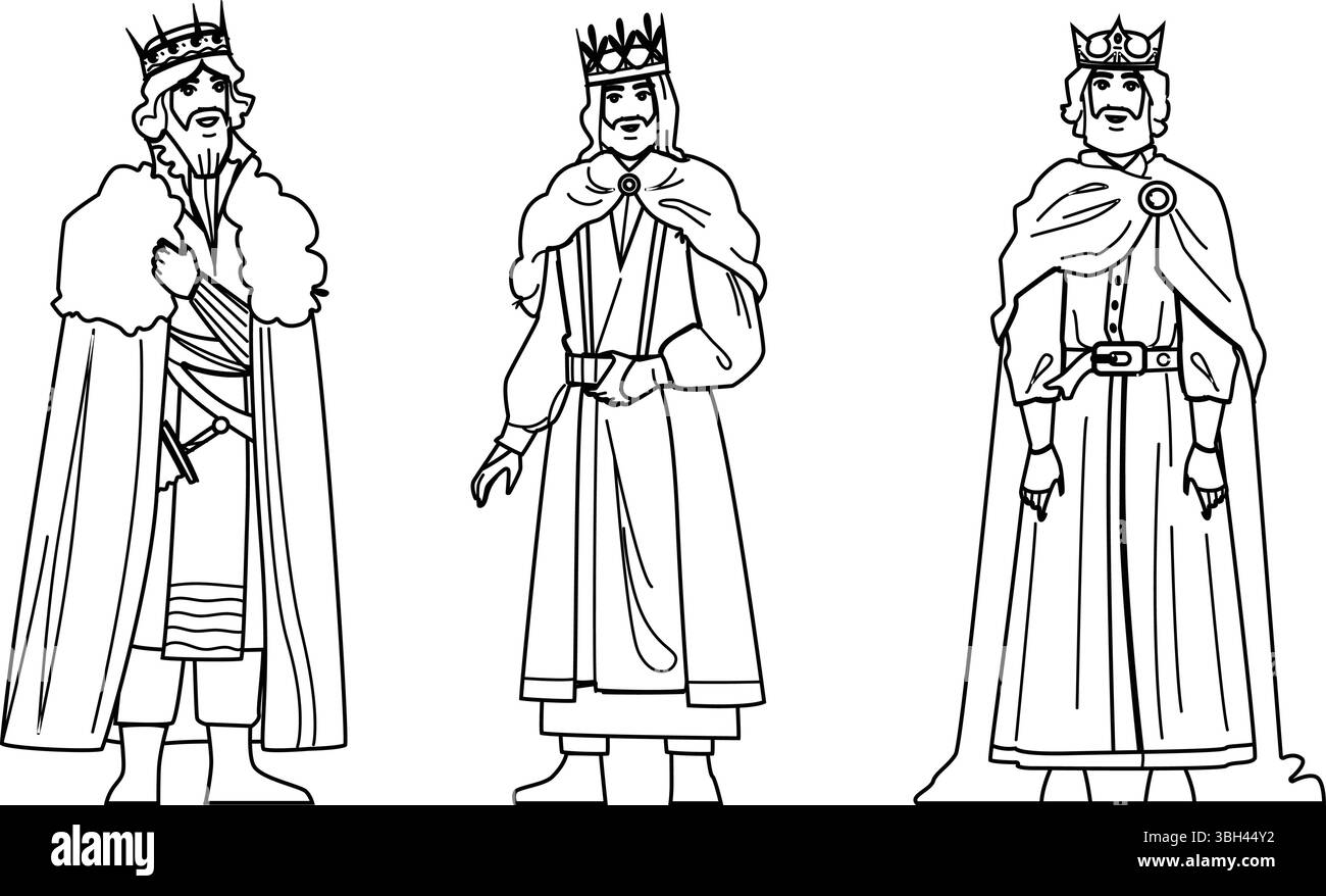 history medieval king vector Stock Vector Image & Art - Alamy