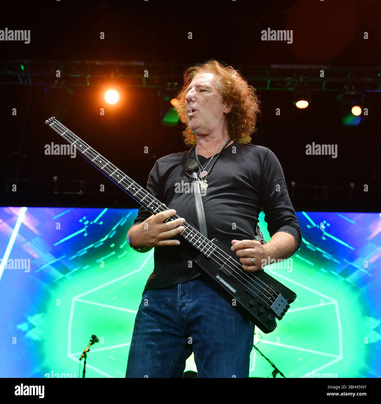 June 6, 2025, Portsmouth, Virginia, USA: WANG CHUNG member NICK FELDMAN ...