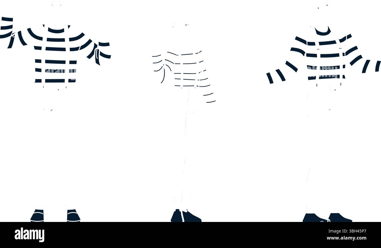 Mime make up Stock Vector Images - Alamy