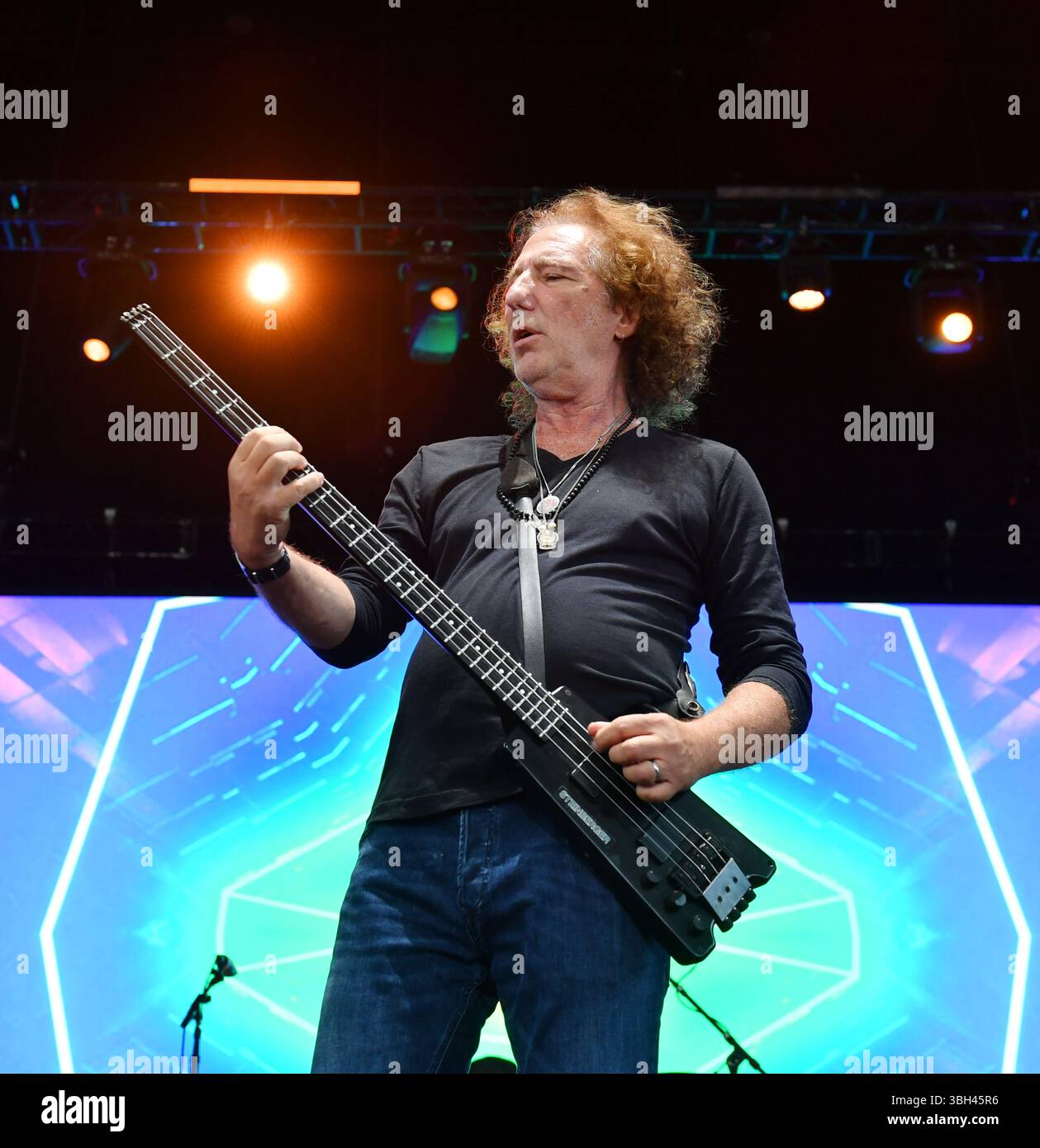 June 6, 2025, Portsmouth, Virginia, USA: WANG CHUNG member NICK FELDMAN ...