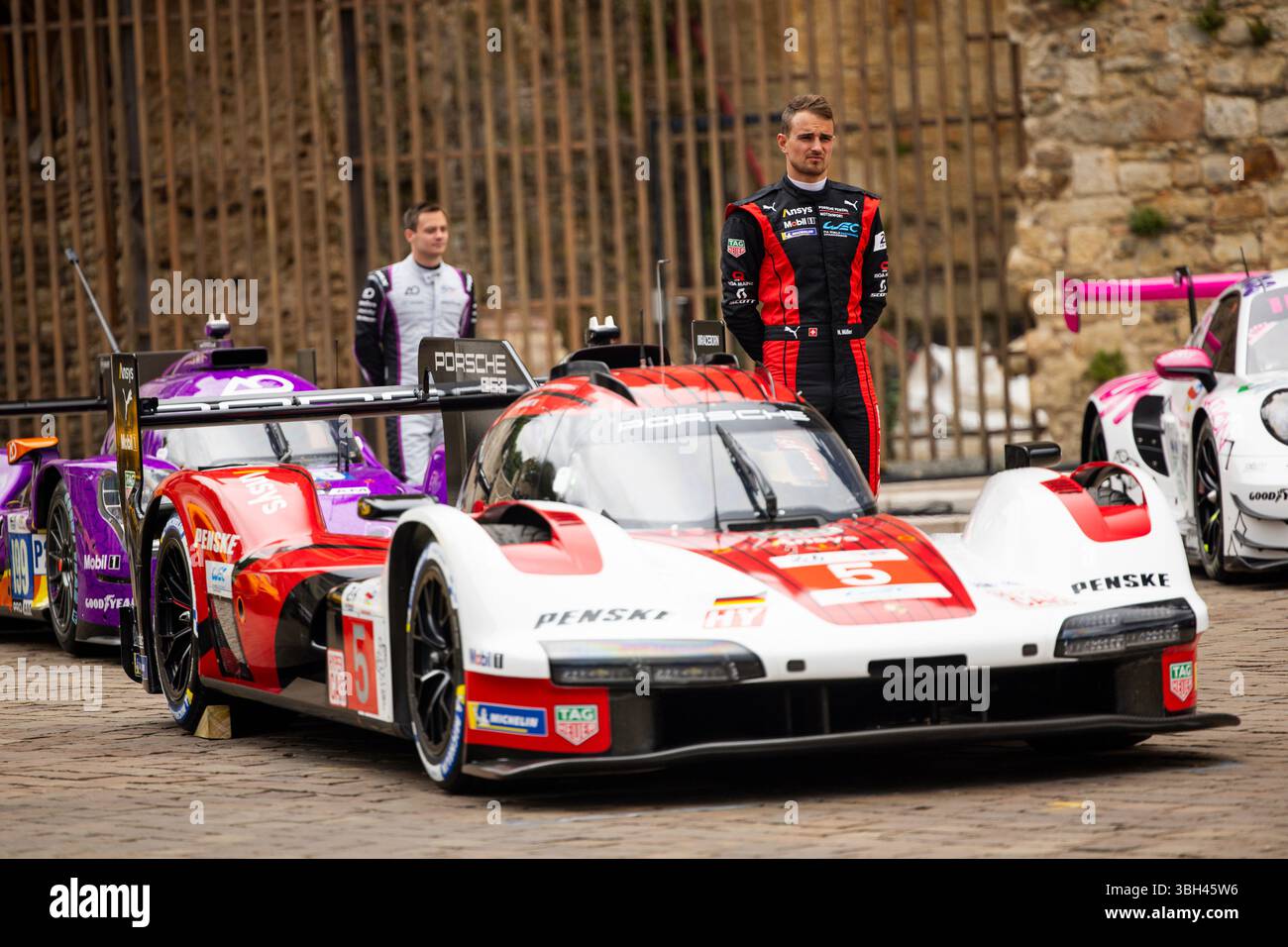 Le Mans, France. 07th June, 2025. 05 ANDLAUER Julien (fra), CHRISTENSEN ...