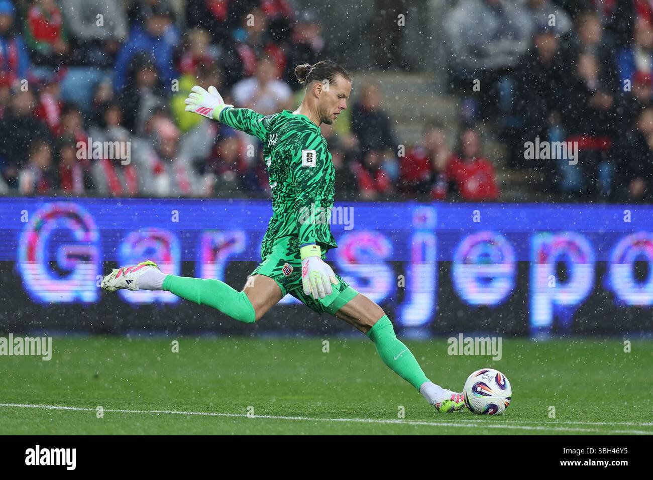 Orjan Nyland (Norway) during the Fifa World Cup Qualifier 2028 match ...