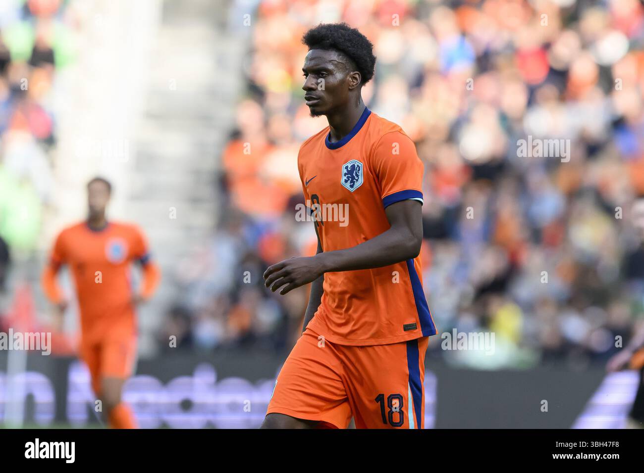 GRONINGEN - Ezechiel Banzuzi of Holland U21 during the away match ...