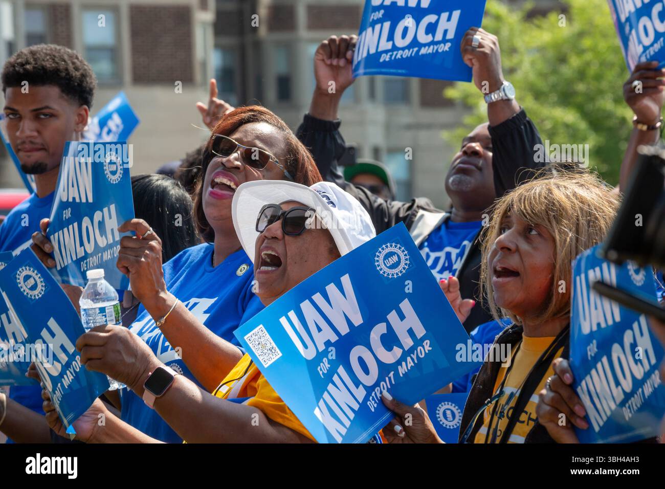 Detroit, Michigan, USA. 7th June, 2025. Members of the United Auto ...