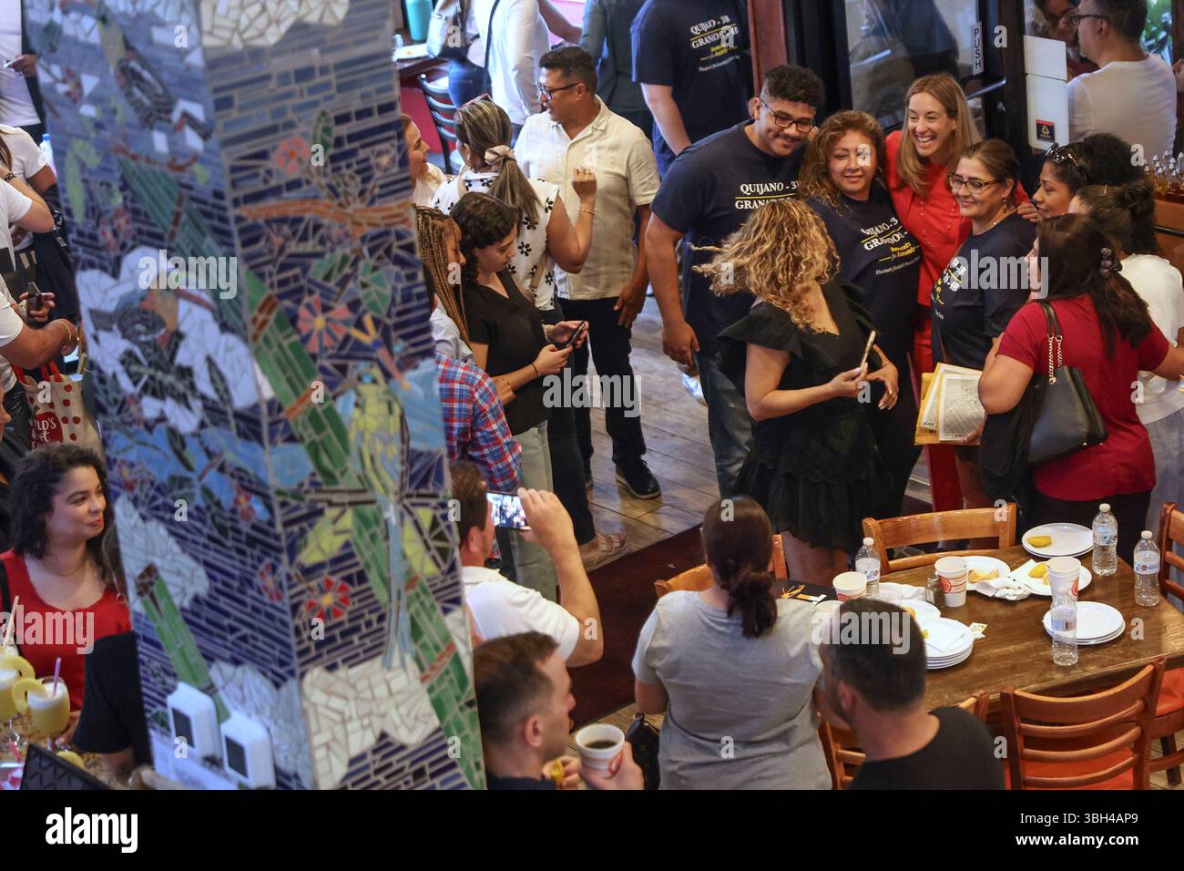Rep. Mikie Sherrill, D-N.J., poses for photos after a "Get Out the Vote ...