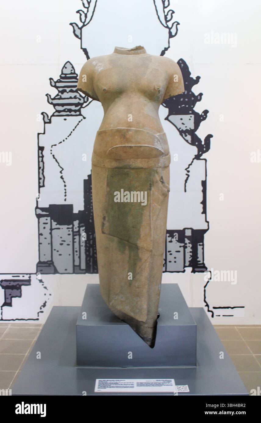 Vietnam, Hue. Hue Museum of Royal Antiquities. Hindu God (Shiva ...