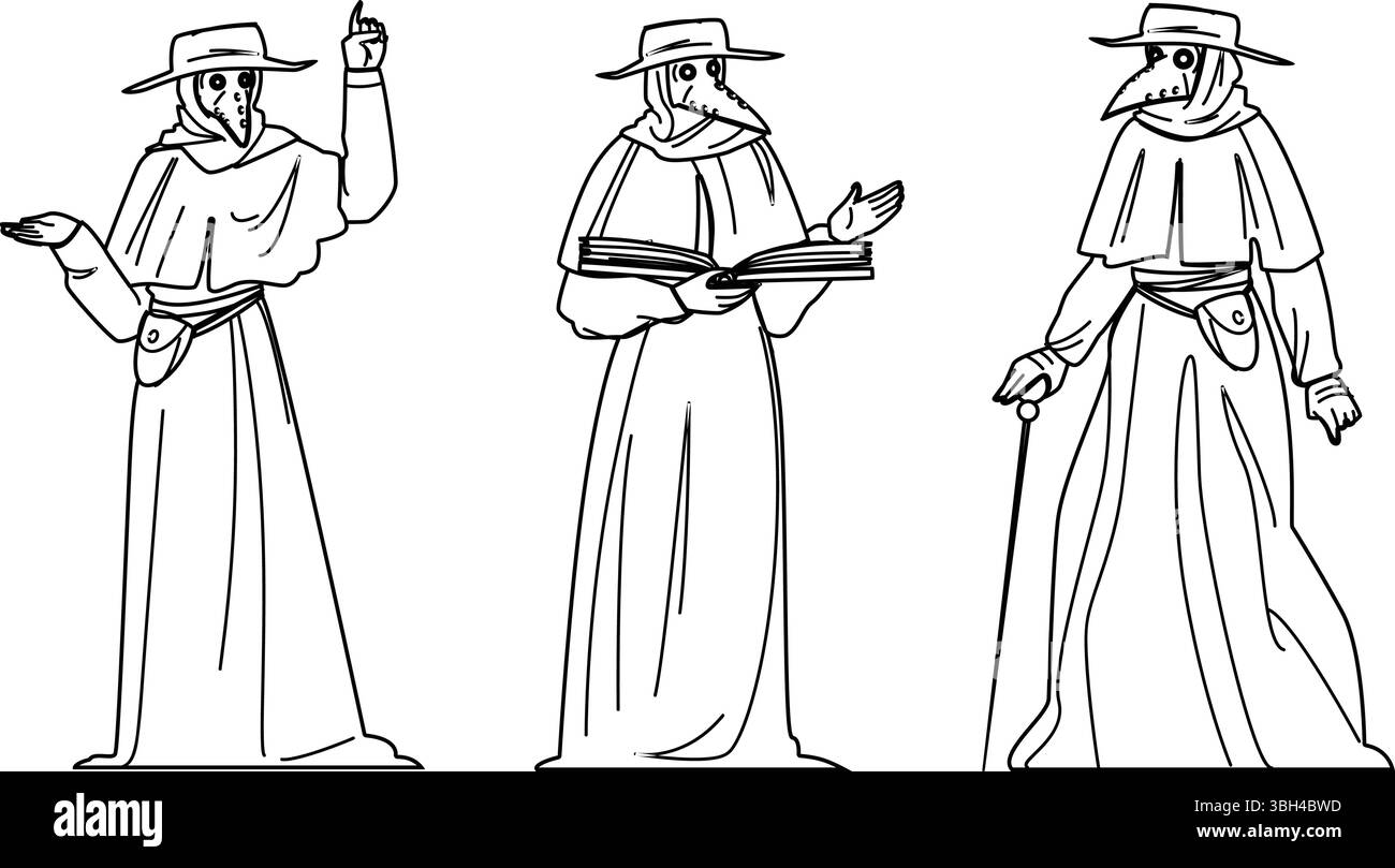 death plague doctor vector Stock Vector Image & Art - Alamy