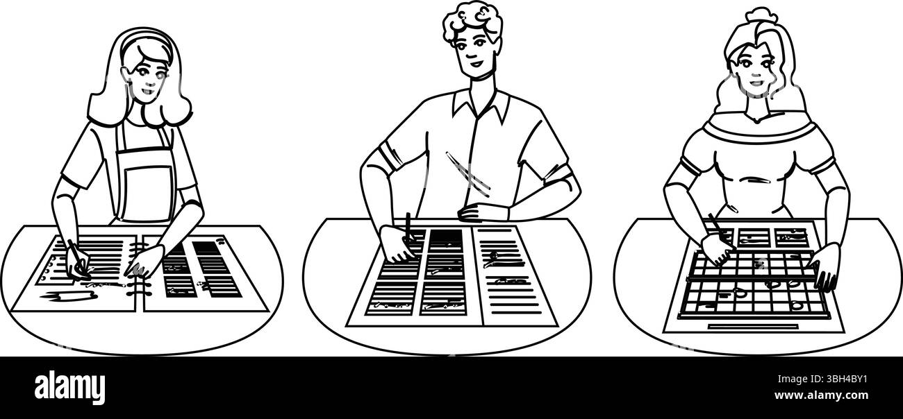 timetable planner schedule vector Stock Vector Image & Art - Alamy