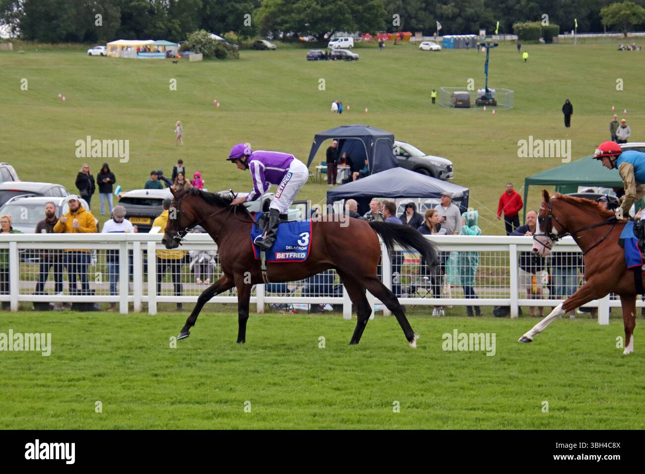Epsom Downs, Surrey, England, UK. 7th June, 2025. Derby Day Horse ...