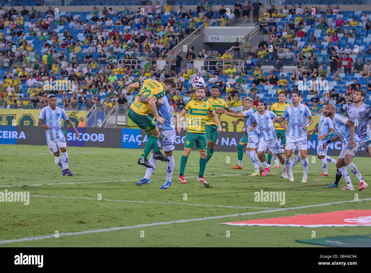 CUIABá, MT - 06.06.2025: CUIABA X PAYSANDU - Match between Cuiaba X Paysandu, valid for the 11th ...
