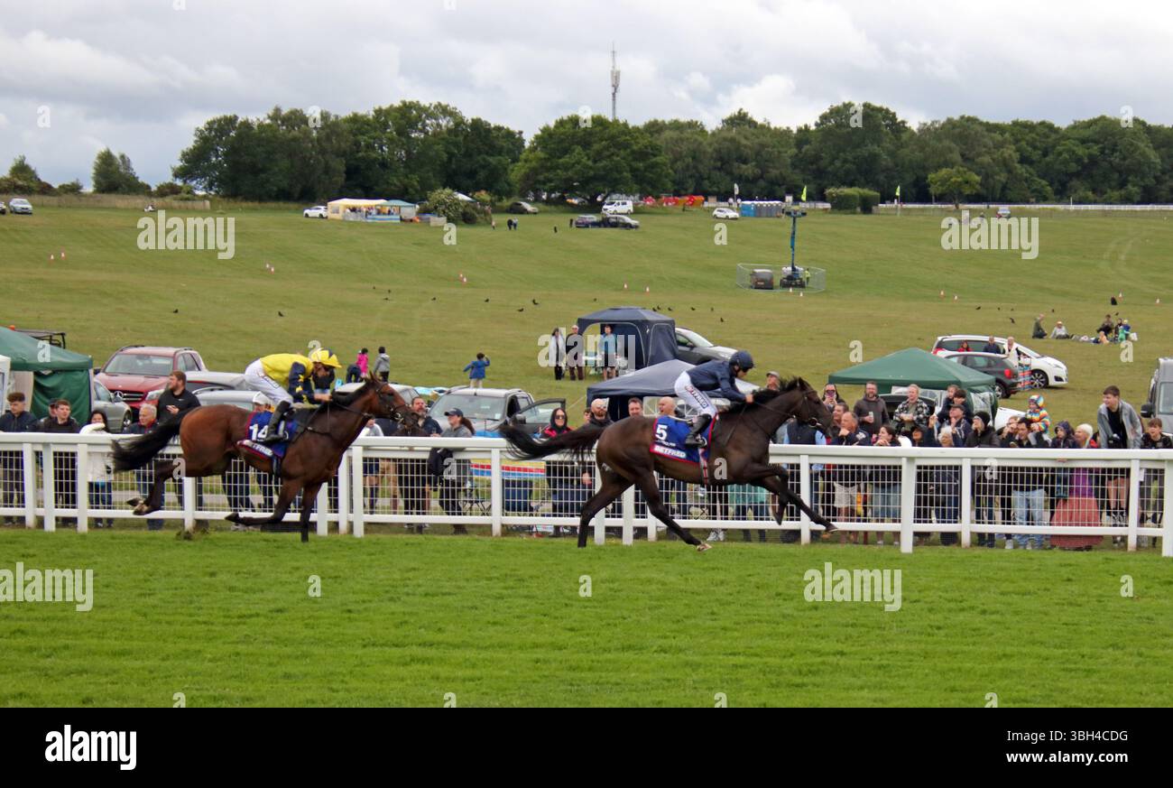 Epsom Downs, Surrey, England, UK. 7th June, 2025. Derby Day Horse ...