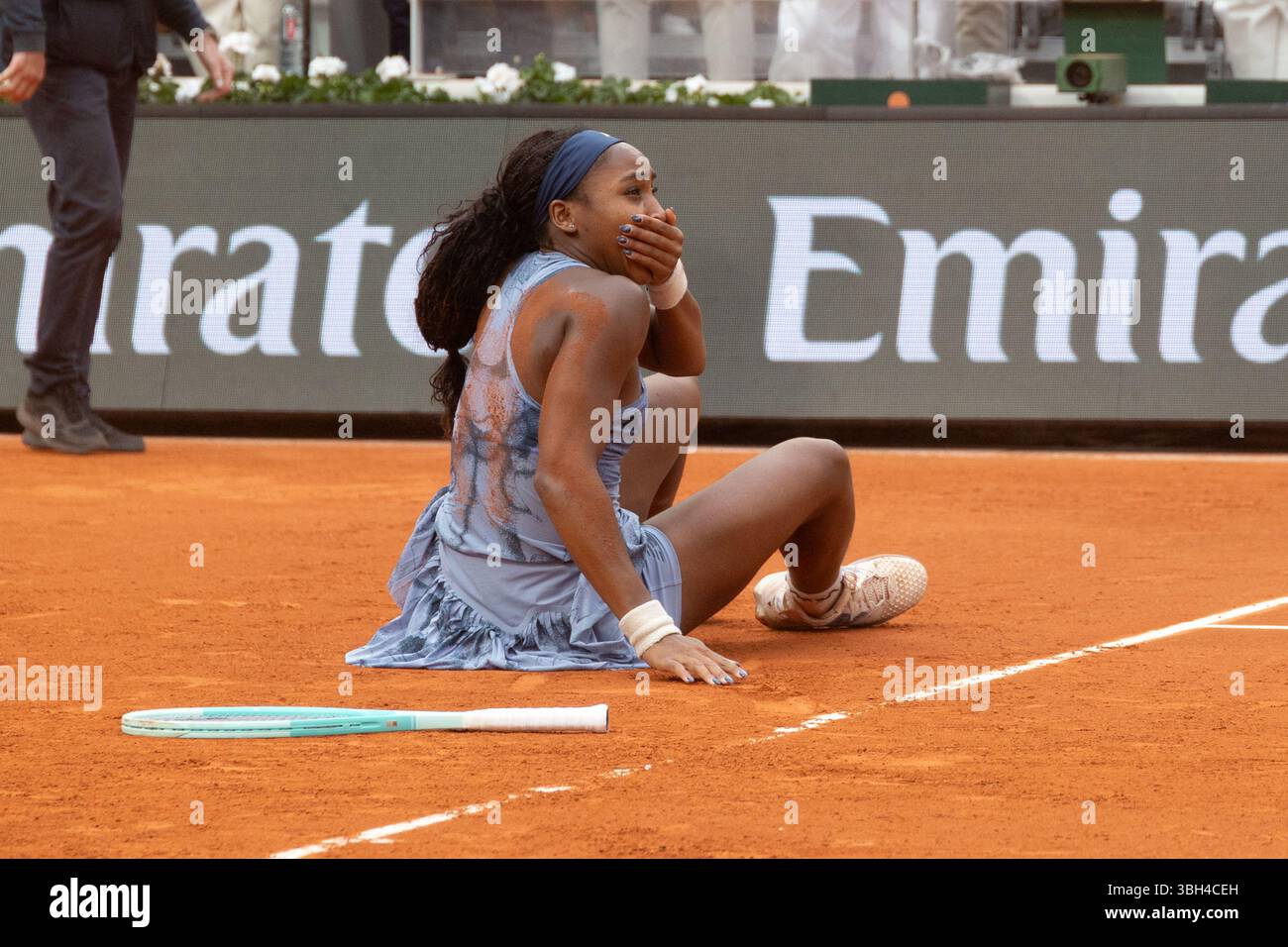 Paris, France. 07th June, 2025. Coco Gauff winning Suzanne Lenglen Cup ...