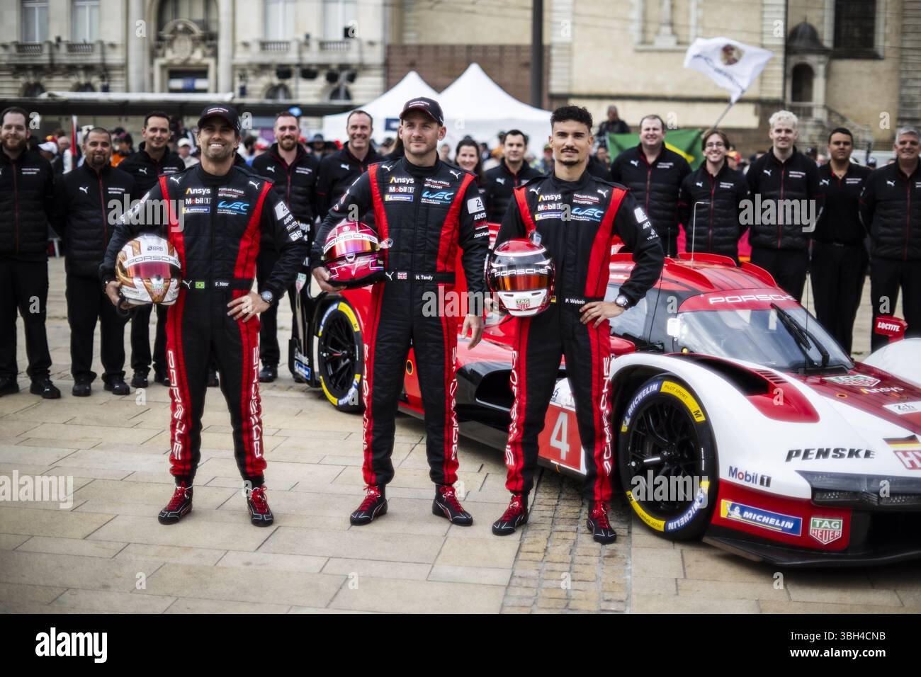 04 NASR Felipe (bra), TANDY Nick (gbr), WEHRLEIN Pascal (ger), Porsche ...