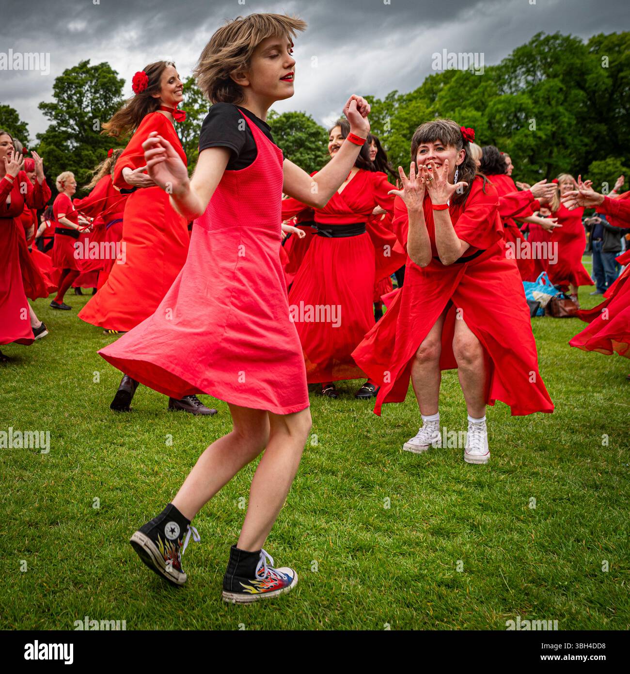 Edinburgh, Scotland. Sat 7 June 2025. Hundreds of participants dressed ...