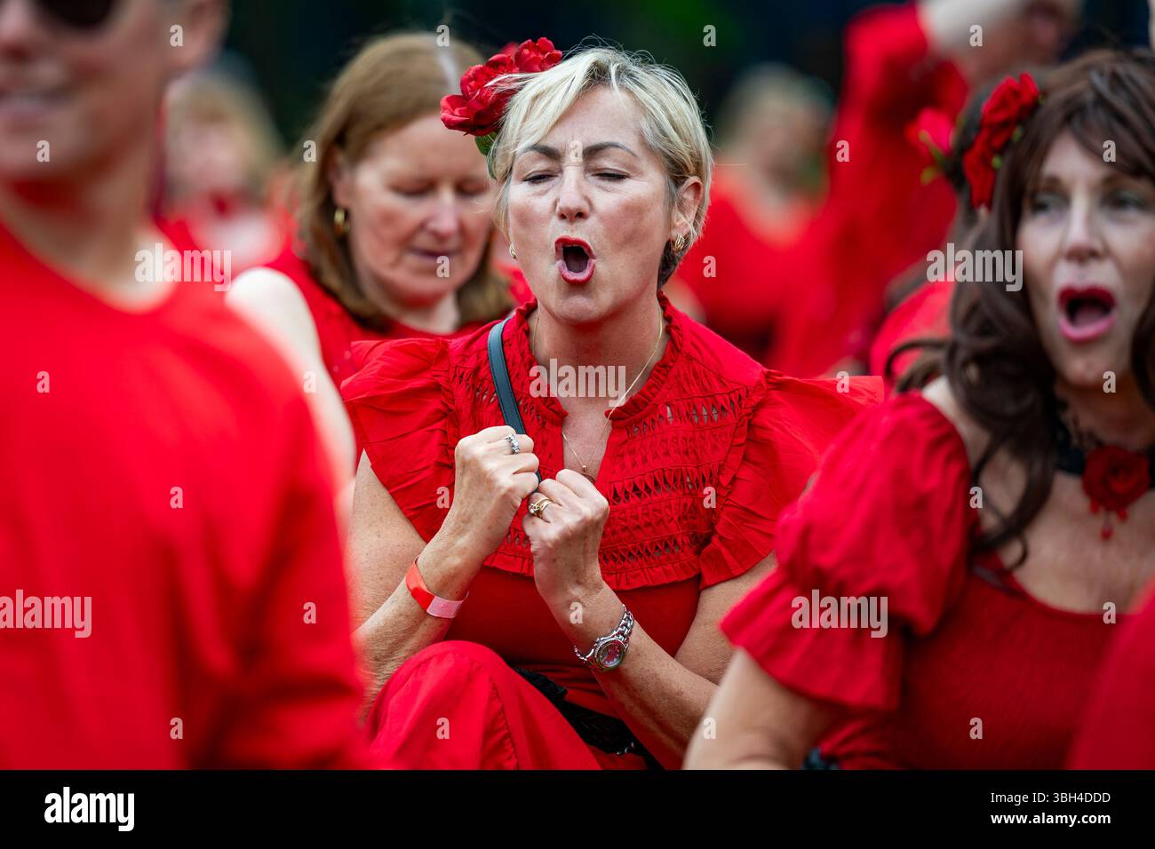 Edinburgh, Scotland. Sat 7 June 2025. Hundreds of participants dressed ...