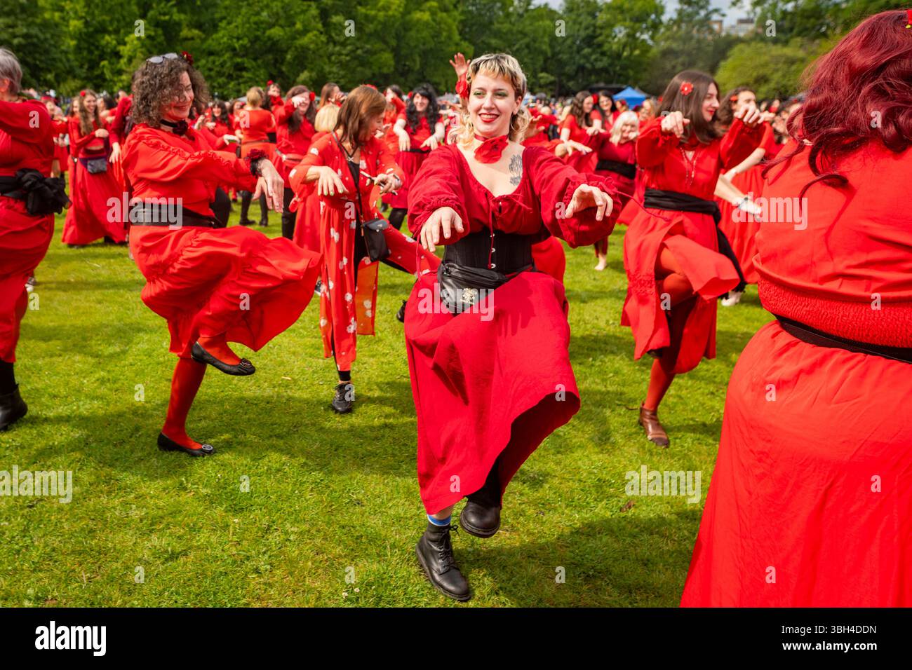 Edinburgh, Scotland. Sat 7 June 2025. Hundreds of participants dressed ...