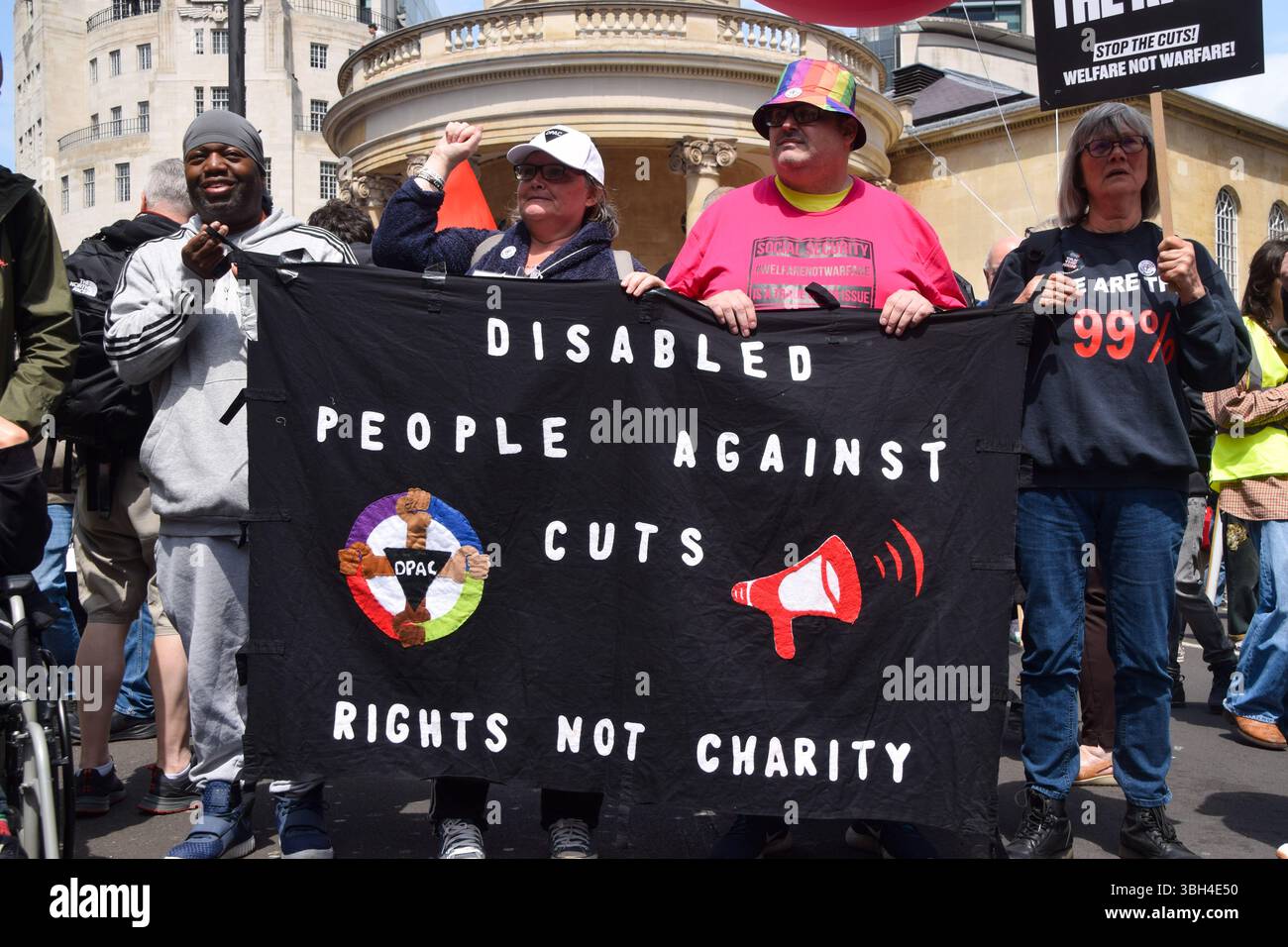 Disabled people protest uk 2025 hi-res stock photography and images - Alamy