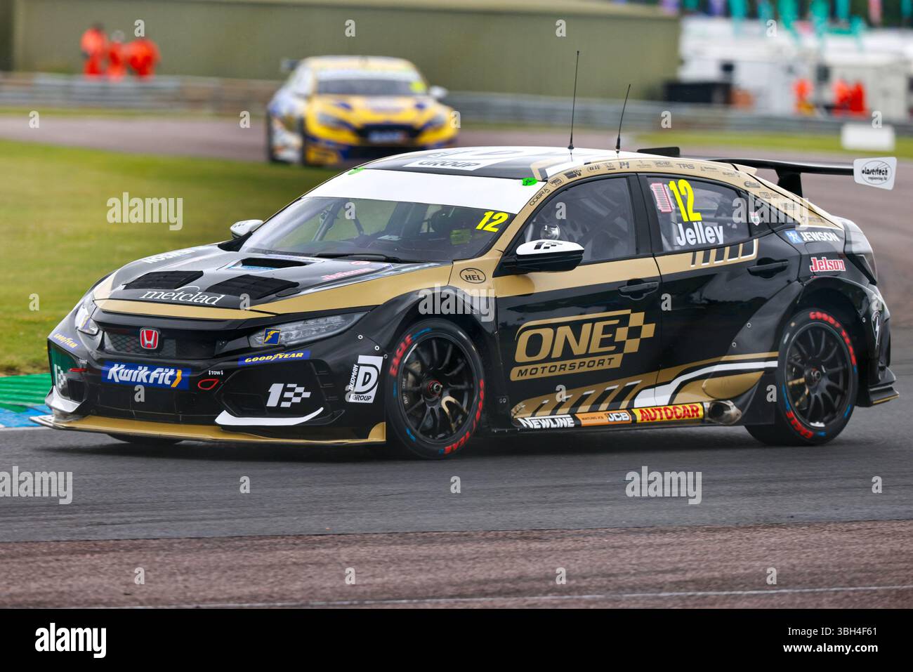 Andover, UK. 7th June, 2025. Stephen Jelley (12 One motorsport Honda ...