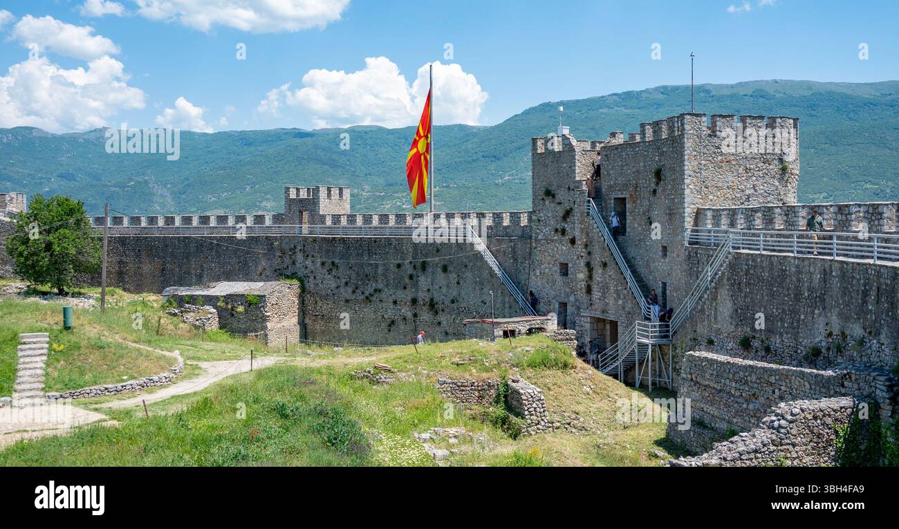 Tsar Samuel's Fortress, Ohrid, North Macedonia Stock Photo - Alamy