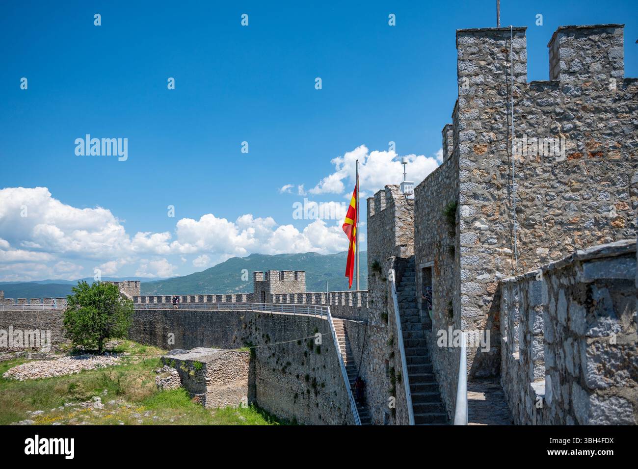 Tsar Samuel's Fortress, Ohrid, North Macedonia Stock Photo - Alamy