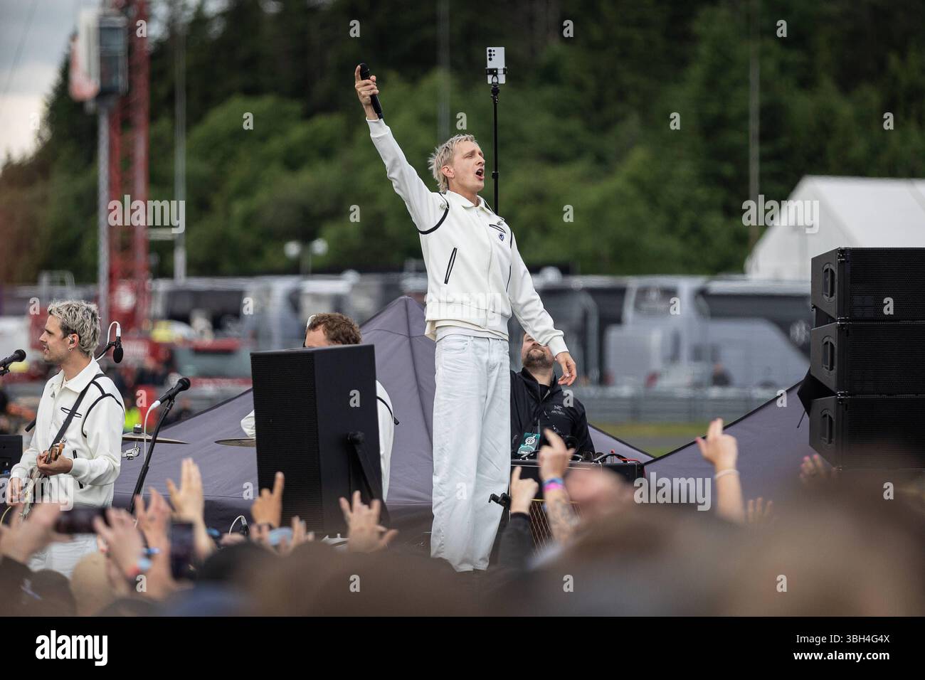 Rock am Ring 2024, Tag 2, 7.6.2025 Überraschungskonzert von Kraftklub ...