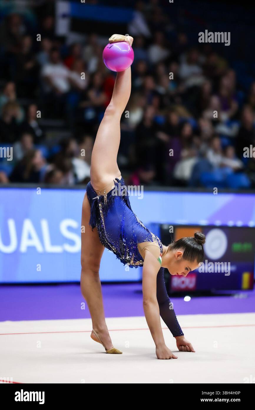 Fanni Pigniczki (Hungary) at All-Around finals; 41st European Rhythmic ...