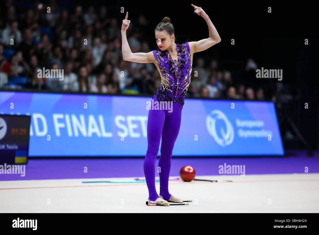 Taisiia Onofriichuk (Ukraine) at All-Around finals; 41st European ...