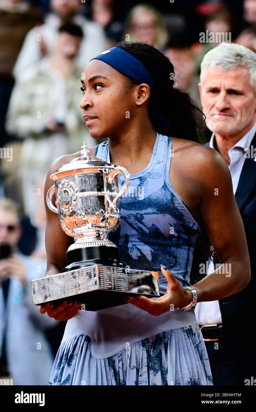 7th June 2025: Roland Garros, Paris, France: 2025 Frech Open tennis championship: Womens singles ...