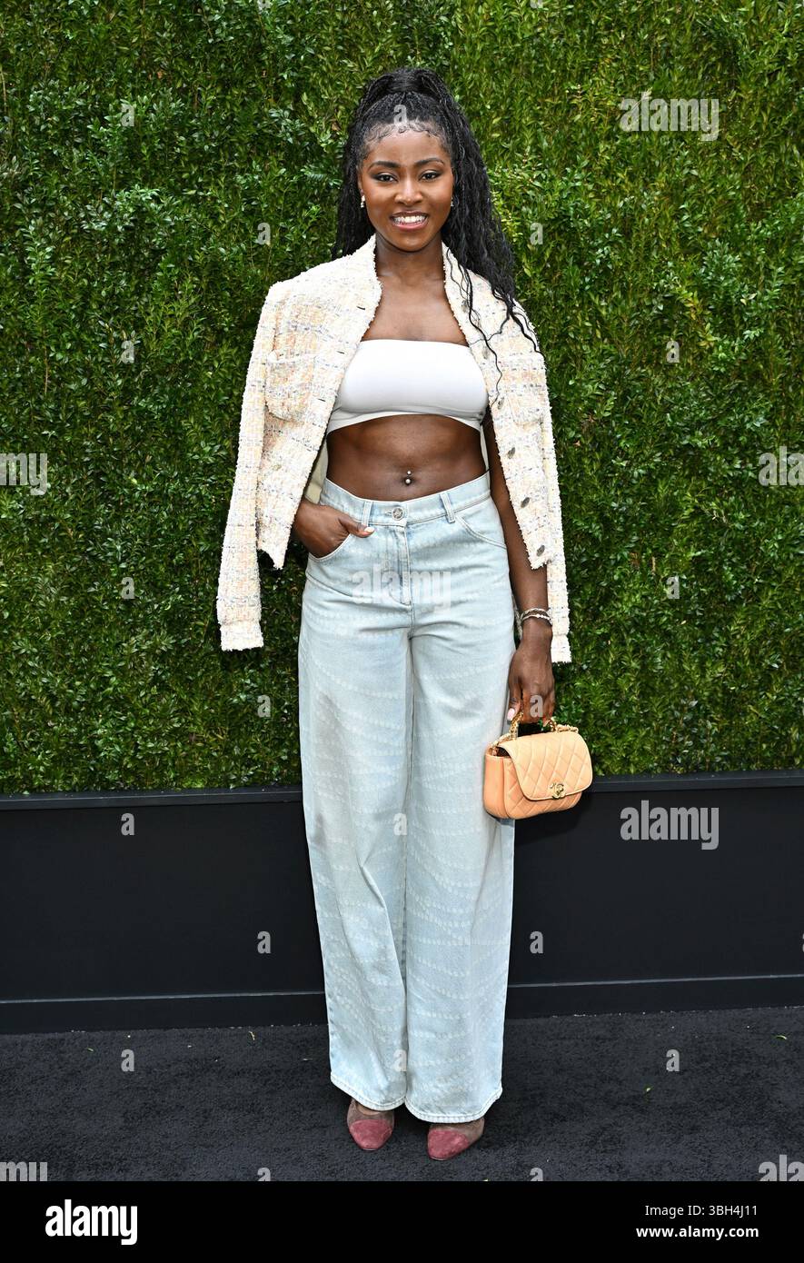 Jayme Lawson attends the Chanel Tribeca Festival luncheon to celebrate ...