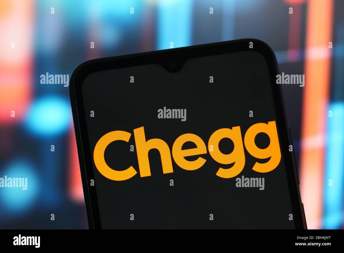 Canada. 7th June, 2025. In this photo illustration, the Chegg logo is ...
