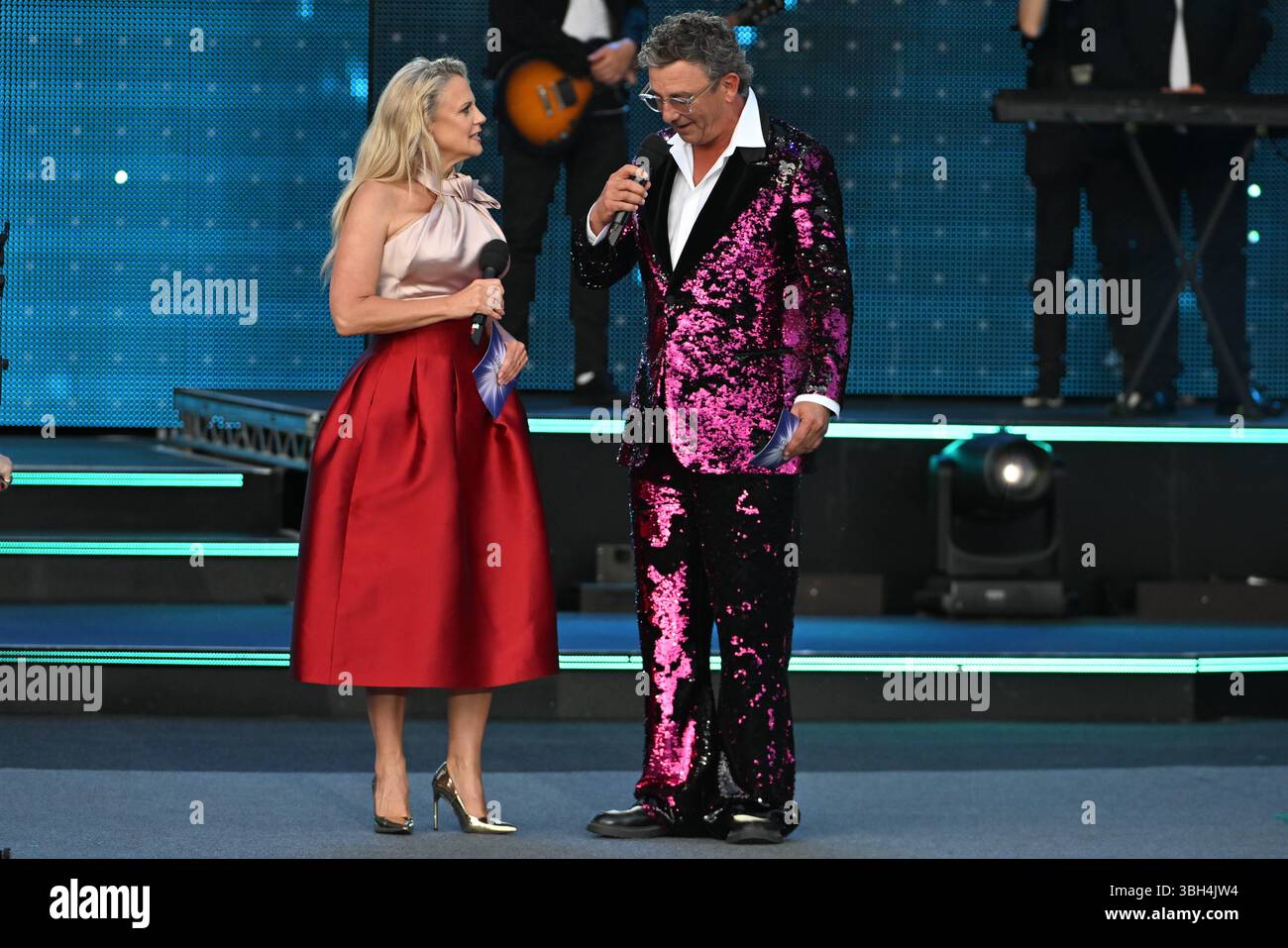 07.06.2025, STARnacht am Neusiedler See im Burgenland AUT, Seebühne ...