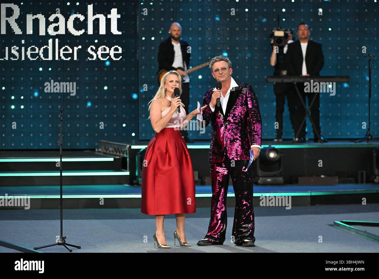 07.06.2025, STARnacht am Neusiedler See im Burgenland AUT, Seebühne ...