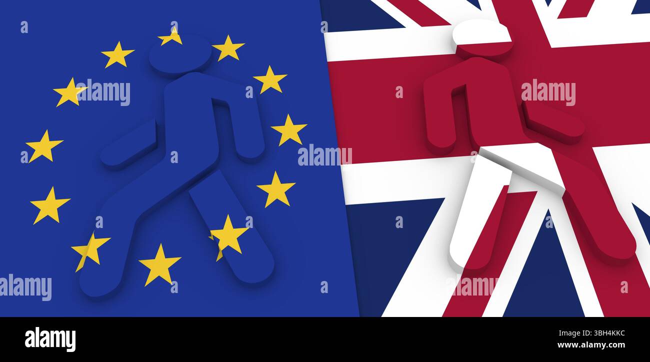 Image relative to politic situation between great britain and european ...