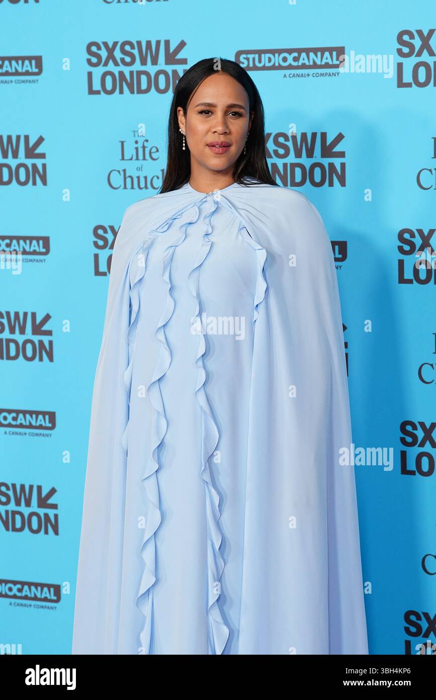 Zawe Ashton attending The Life Of Chuck world premiere during the SXSW ...