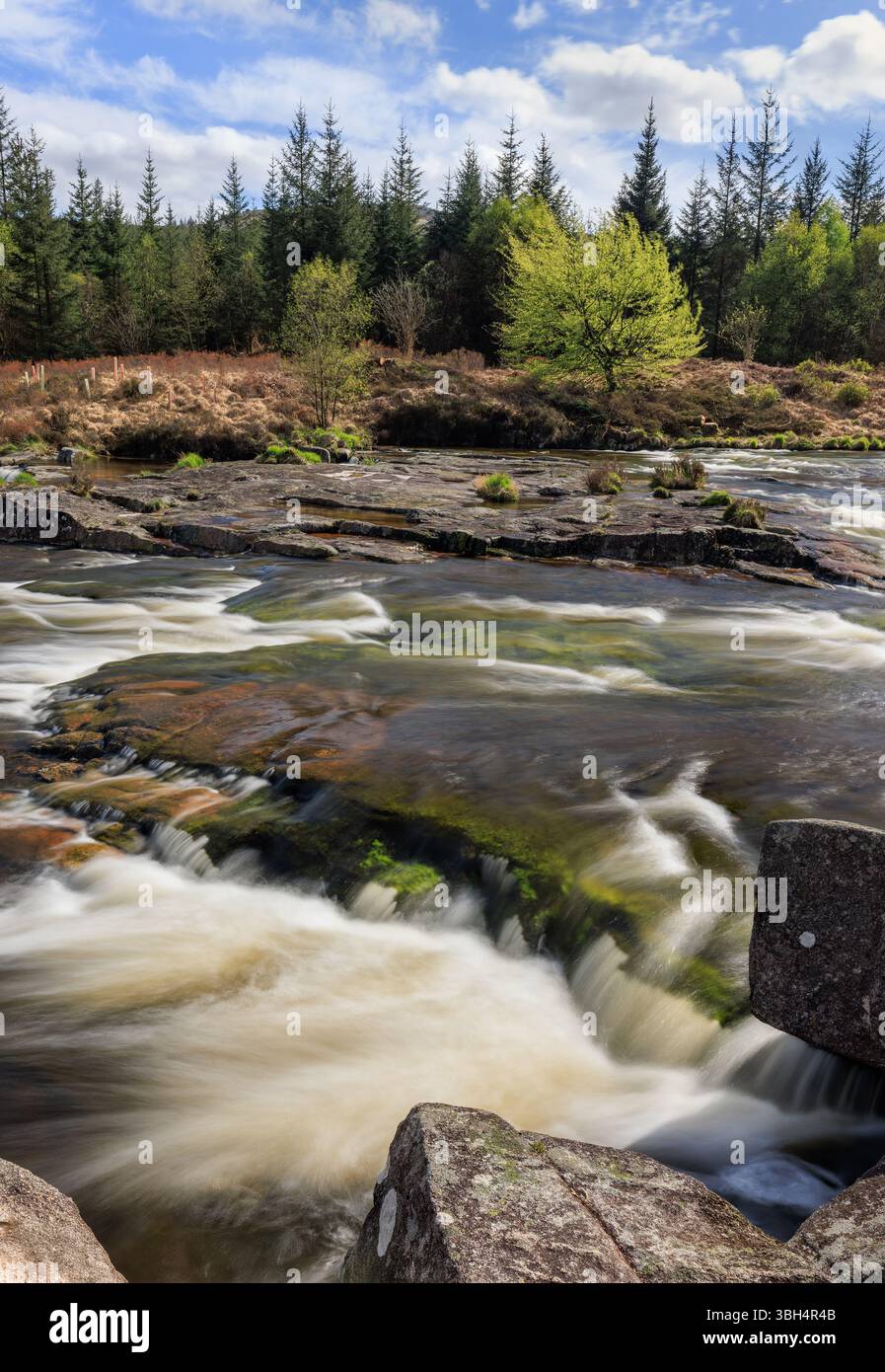 Rever Dee at Otter pools on the Raiders road in the Galloway forest ...