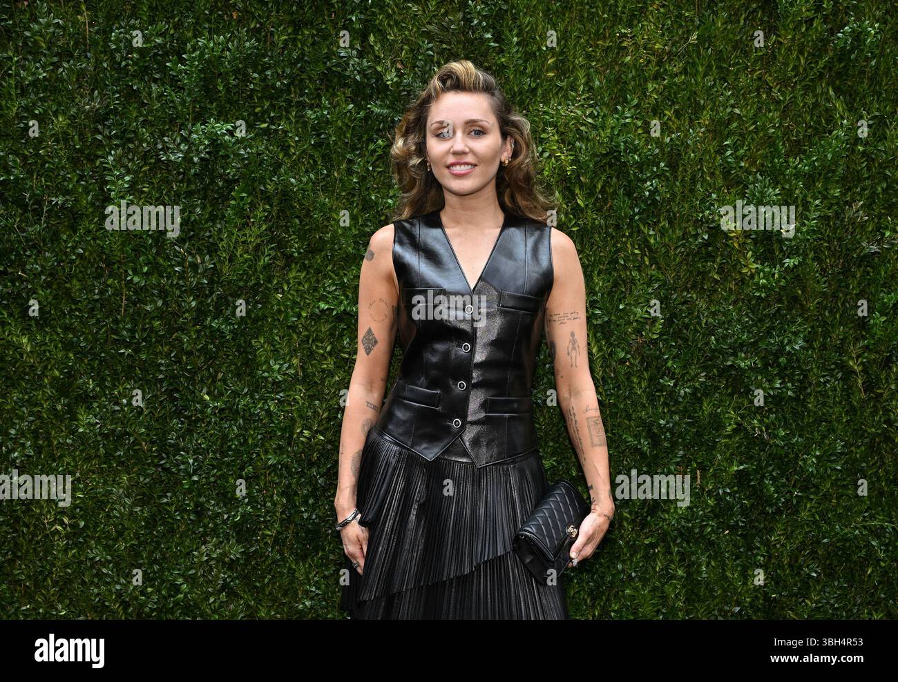 Miley Cyrus attends the Chanel Tribeca Festival luncheon to celebrate ...