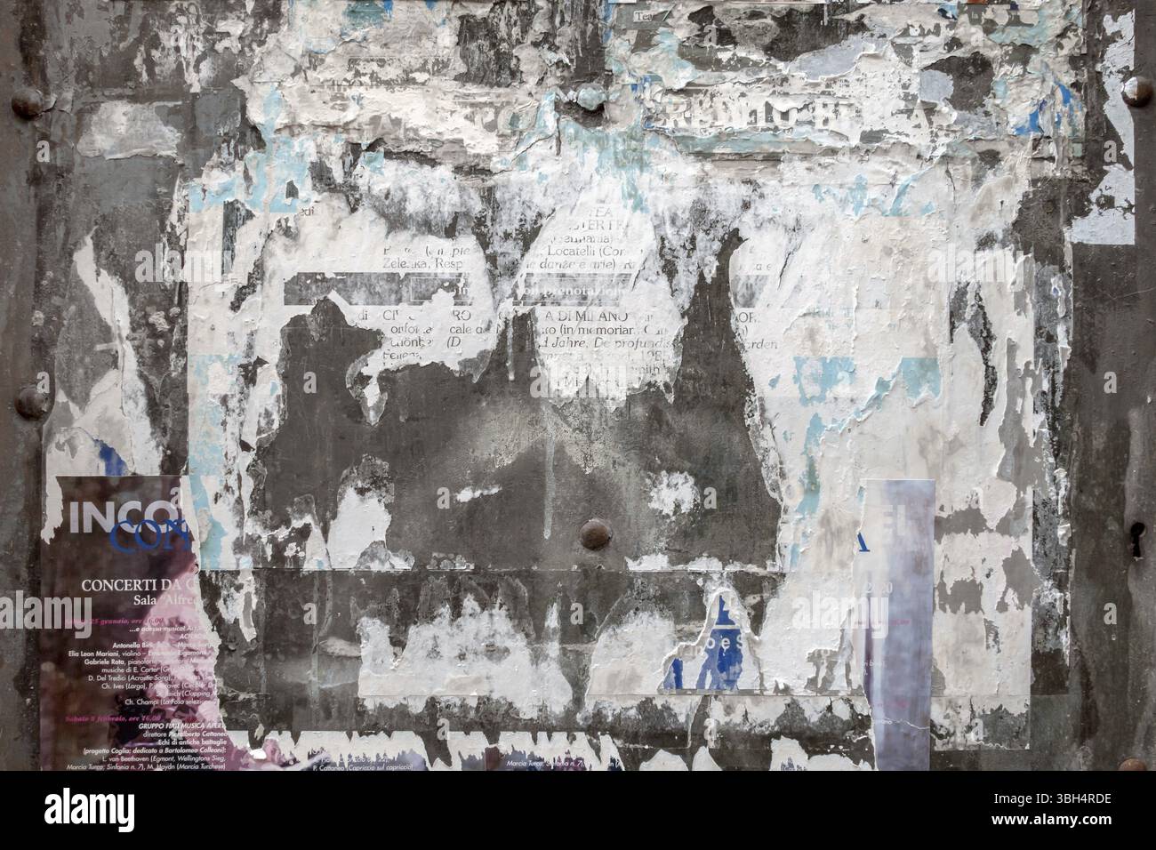 Abstract grunge paper texture, torn poster background. Ripped torn ...