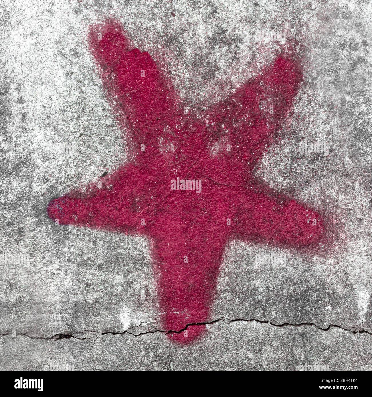 Star painted hi-res stock photography and images - Alamy